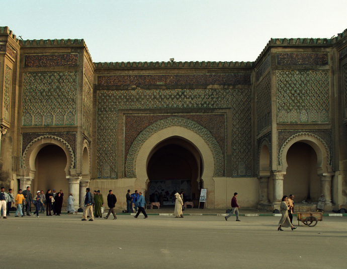 Porte de Bab el-Mansour el Aleuj, À voir / À faire, Ville Meknès ...